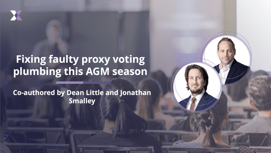 Fixing faulty proxy voting plumbing this AGM season - Proxymity