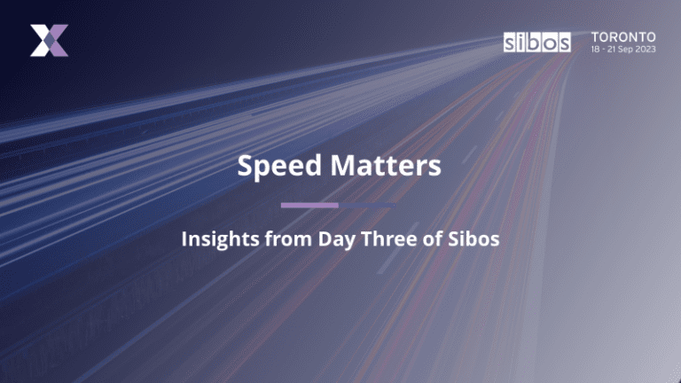 Speed matters: Insights from day three of SIBOS - Proxymity